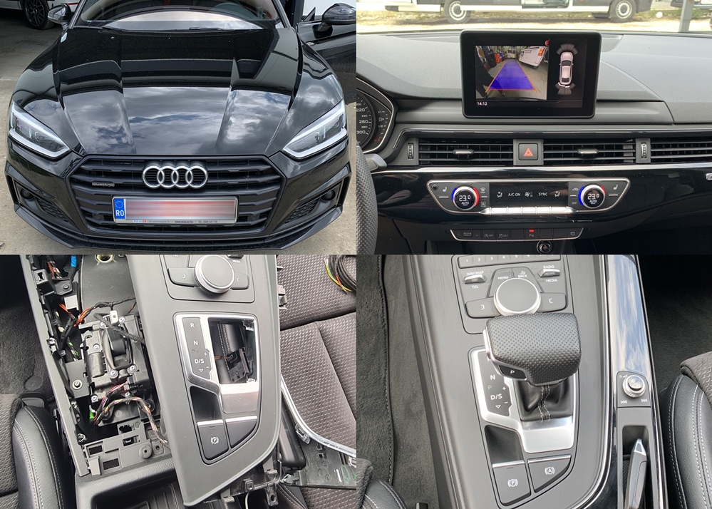 Instalare Camera Spate Audi A5 F5 2018 Activare Buton Autohold / Auto Hold