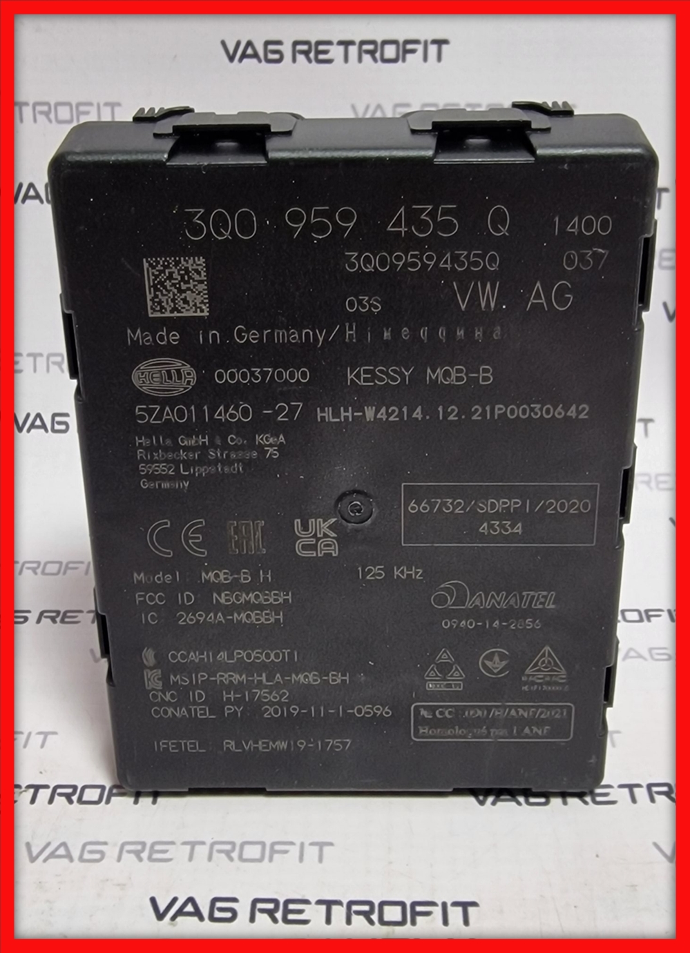 Modul / Unitate Keyless Go Kessy VW Passat B8 3Q0 959 435 Q 3Q0959435Q