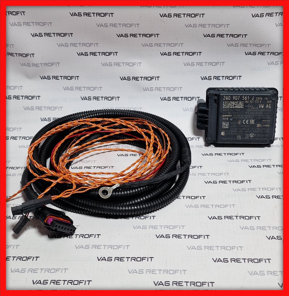 Modul Radar Distronic ACC Adaptive Cruise Control 2Q0907561J 2Q0 907 561 J