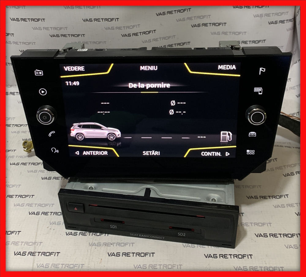 Display Navigatie Media Original Seat Ibiza KJ Arona 6F0 919 605 A ...