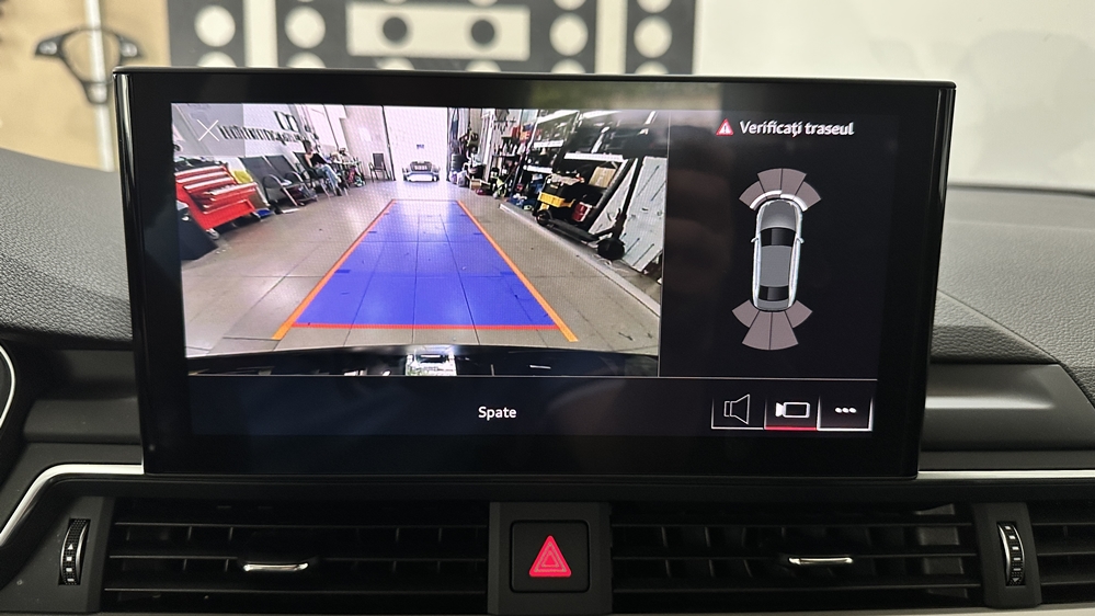 Audi A4 B9 2021 Instalare Montaj Camera Spate Marsarier Originala