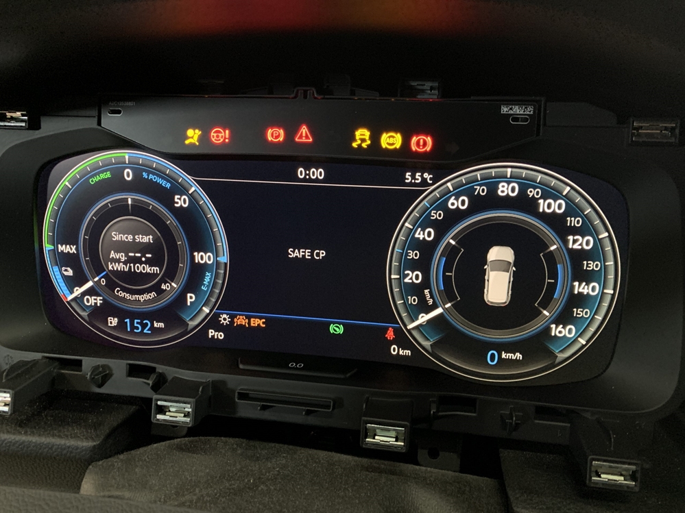 Instalare Ceasuri Digitale VW E Golf 7 VII Virtual Cockpit AID LED Plasma