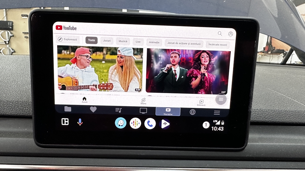 Audi A4 B9 2017 Instalare Montaj Camera Spate Marsarier Port USB ...