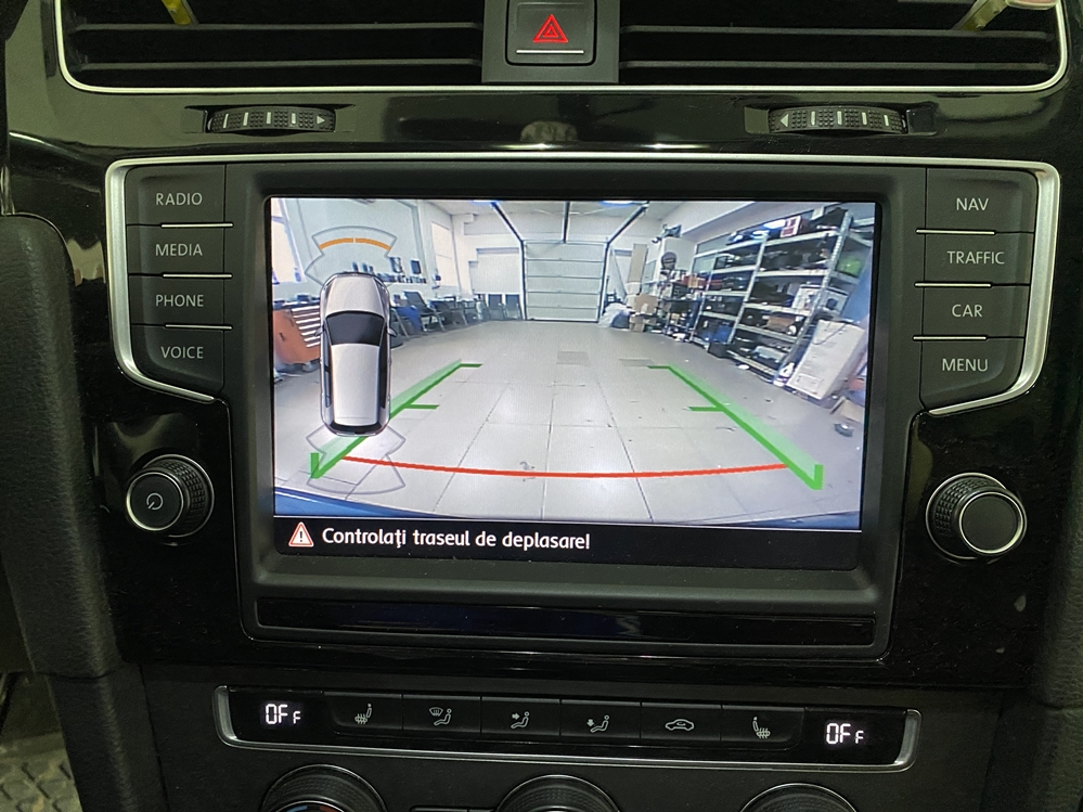 VW Golf 7 VII 2016 Montare Camera Spate Marsarier Originala Lowline