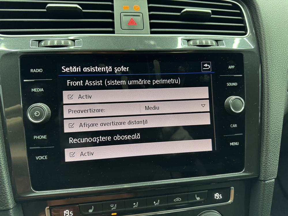 VW Golf 7 VII 2019 Instalare Activare Codare ACC Adaptive Cruise ...