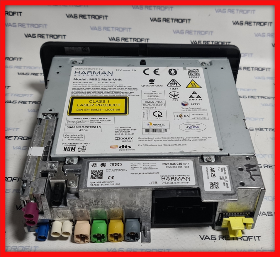 Unitate Navigatie Audi Q5 A4 A5 MMI MIB2 8W5 035 035 8W5035035