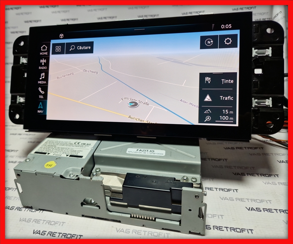Navigatie Display Unitate Audi A6 A7 C8 4K Originala 4K1 919 605 4K0 ...