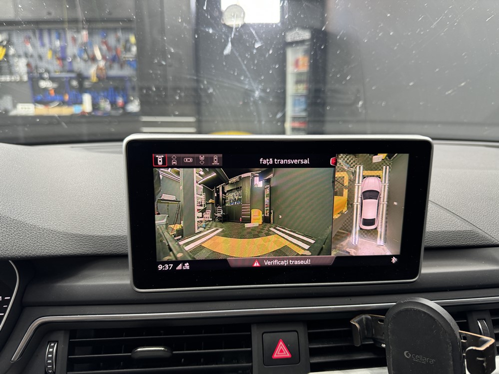 Audi A5 F5 2017 Inlocuire Camera Bara Fata Calibrare Sistem Top View ...