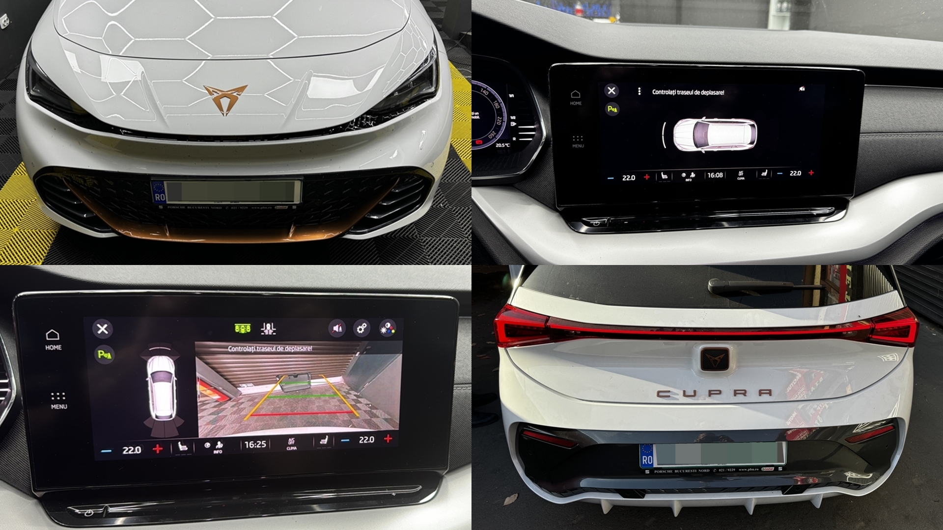 CUPRA BORN 2023 Instalare Camera Spate Marsarier Originala Highline ...