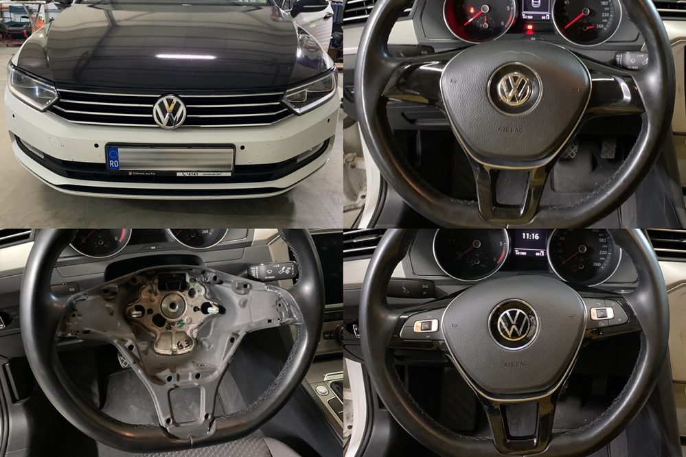 VW Passat B8 2016 Instalare Comenzi Volan Codare Activare Comenzi Volan
