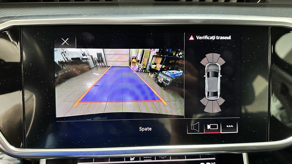Audi A6 C8 2020 2021 2022 Montaj Instalare Camera Spate Marsarier OEM ...