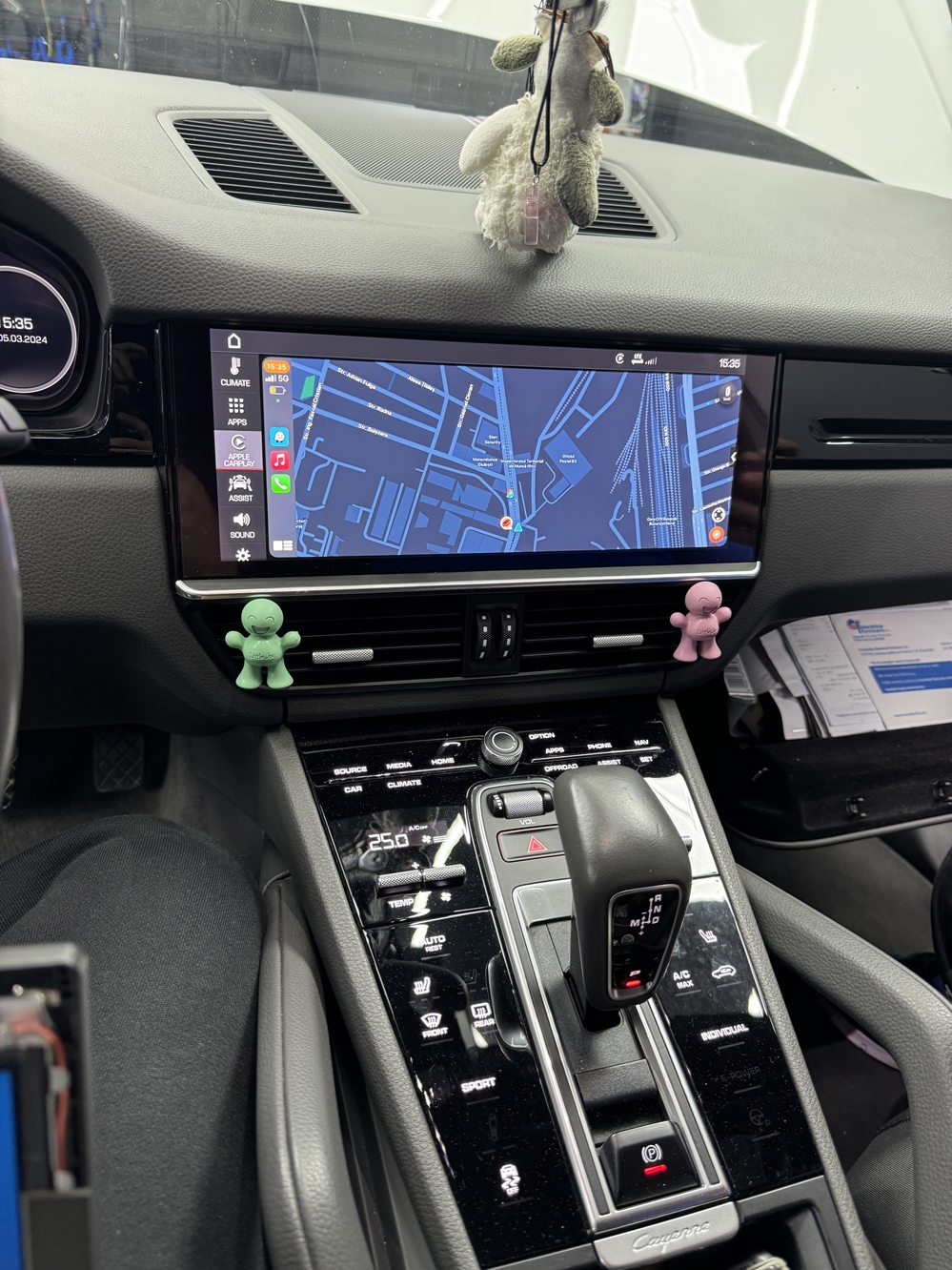 Porsche Cayenne 2020 9YA Instalare Montare Montaj Retrofit Camera Spate ...