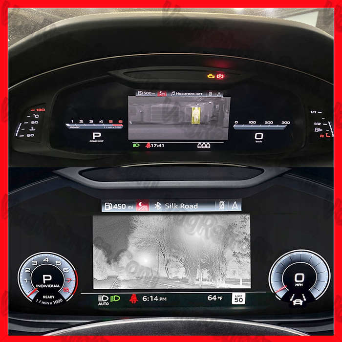 Set Instalare Camera NIGHT VISION Audi Q7 Q8 E Tron A6 C8 A7 A8 D5 ...