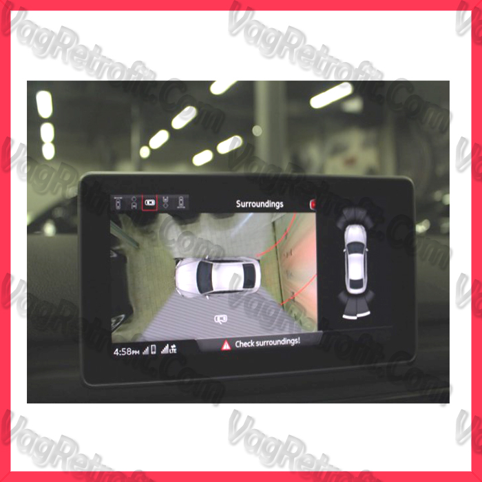 Set Instalare Camere Audi A4 B9 / Audi A5 F5 Audi Top View / Area View ...