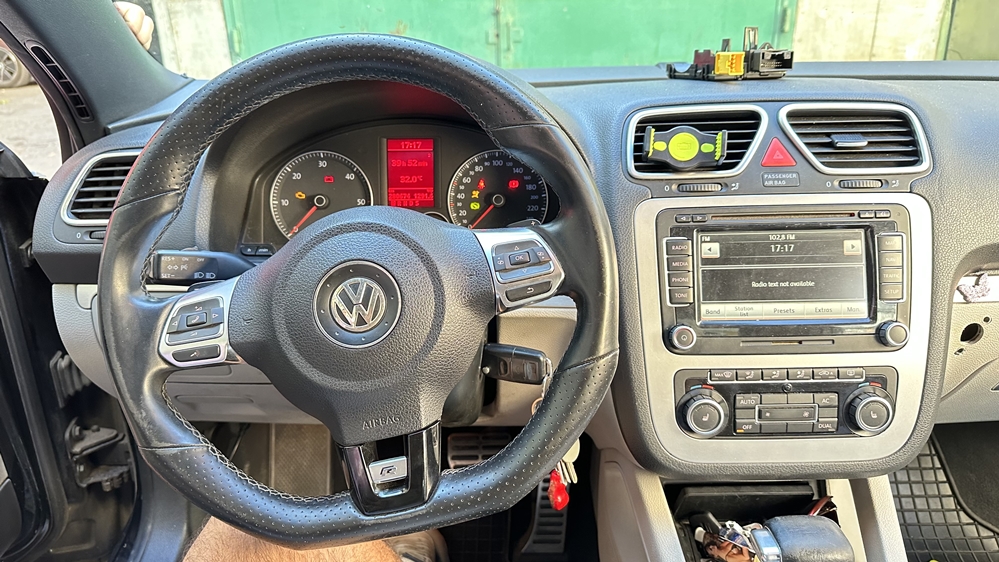 VW Eos 2007 Activare Comenzi Volan Instalare Calculator Coloana Highline